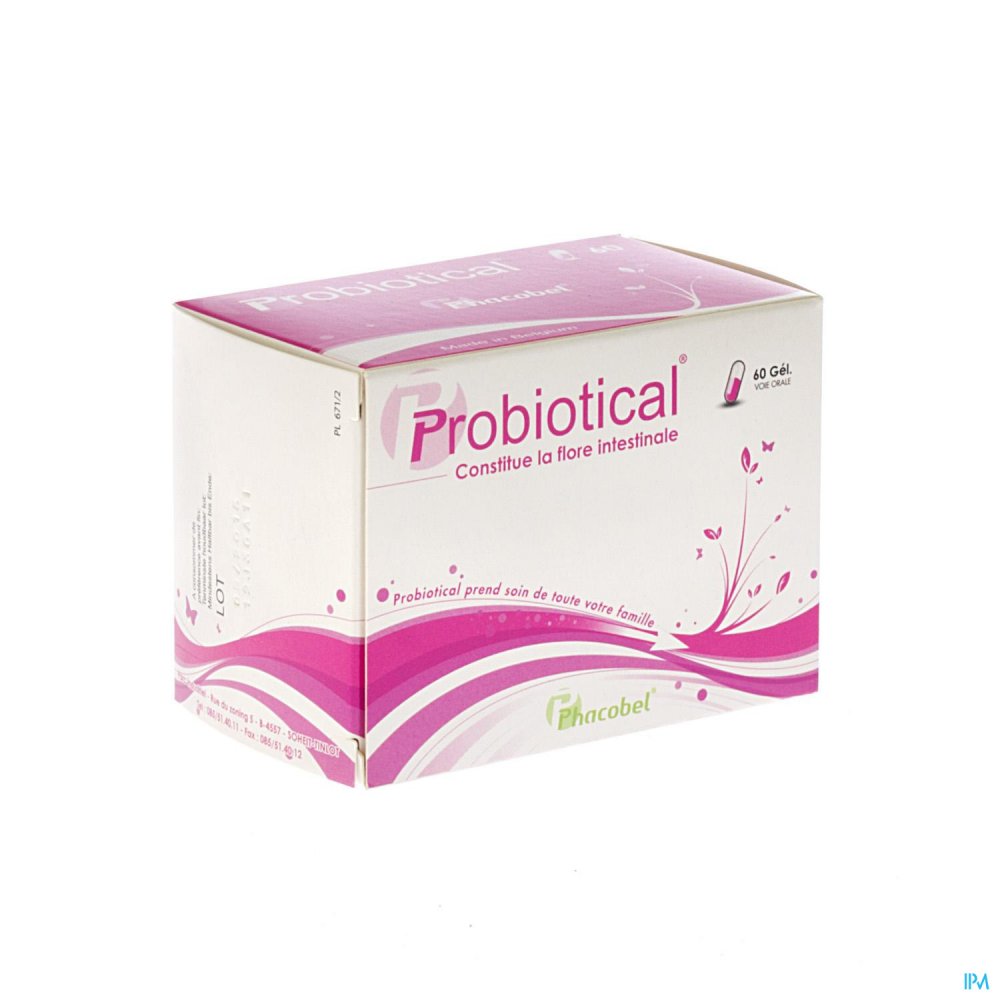 Probiotical Gel 60 - Probiotiques - Vitamine et Compléments ...