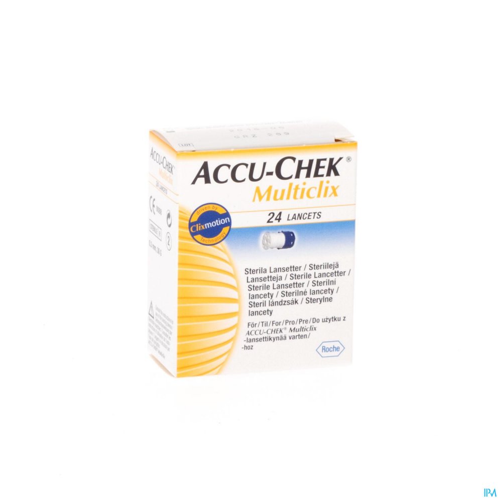 Accu Chek Multiclix Lancet 4x6 4466284001 - Testes - aiguilles ...