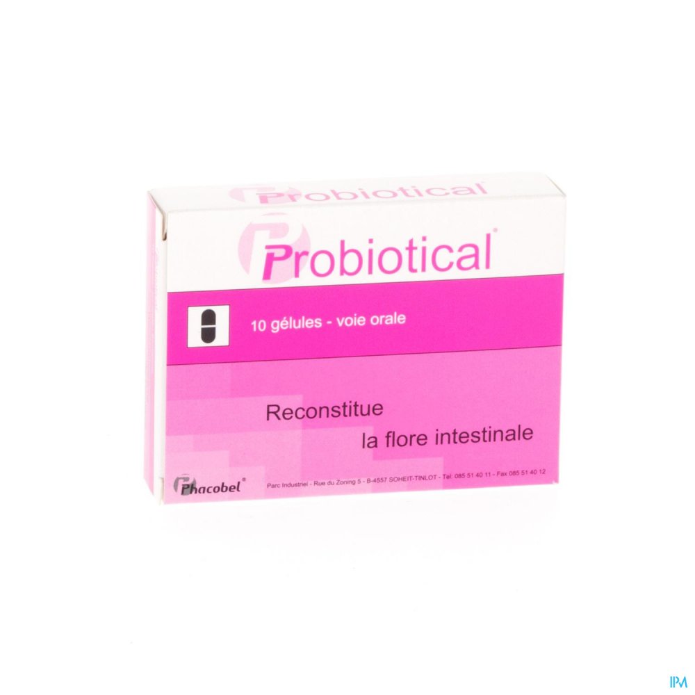 Probiotical Gel 10 - Probiotiques - Vitamine et Compléments ...