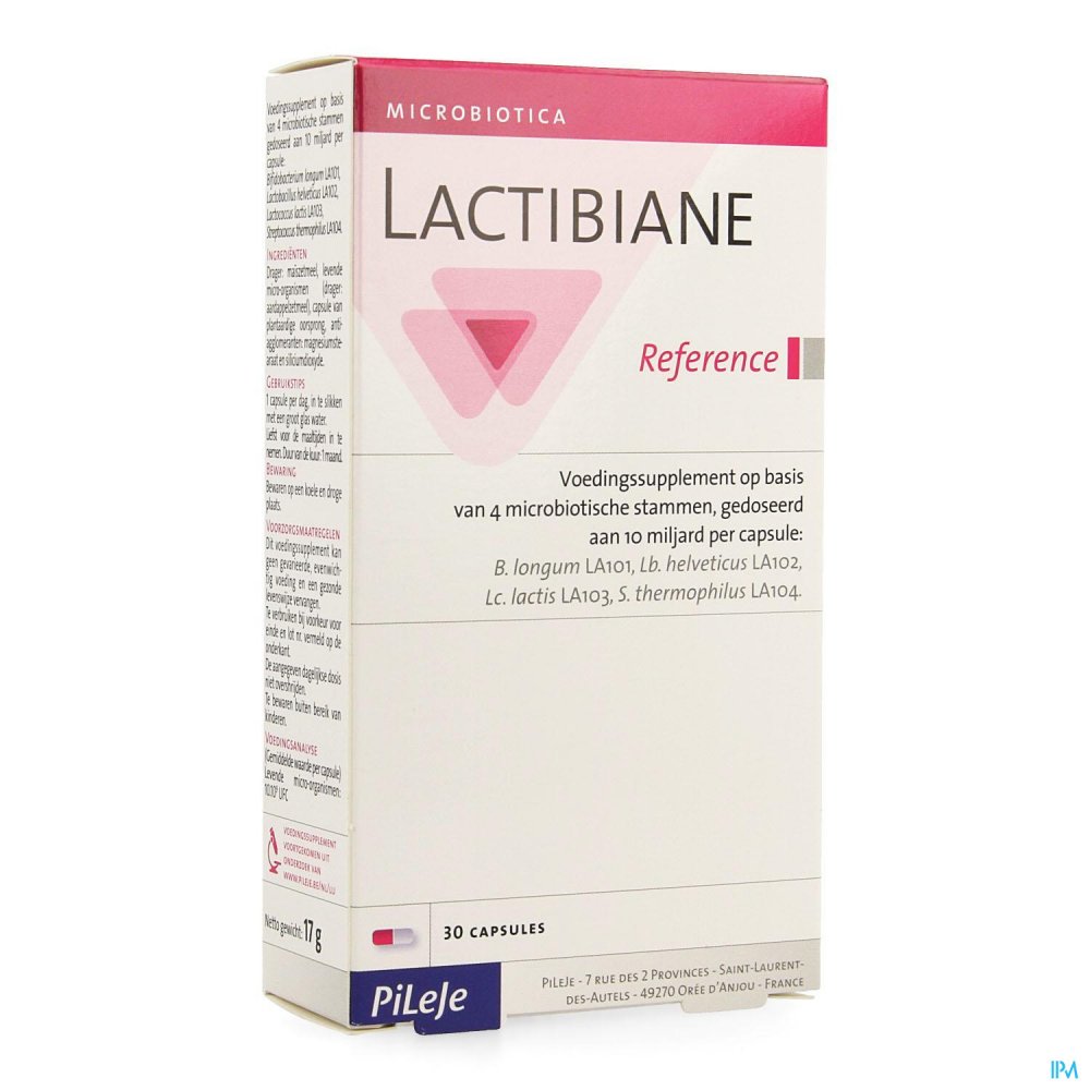 Lactibiane Reference Gel 30x2.5g - Probiotiques - Vitamine et ...