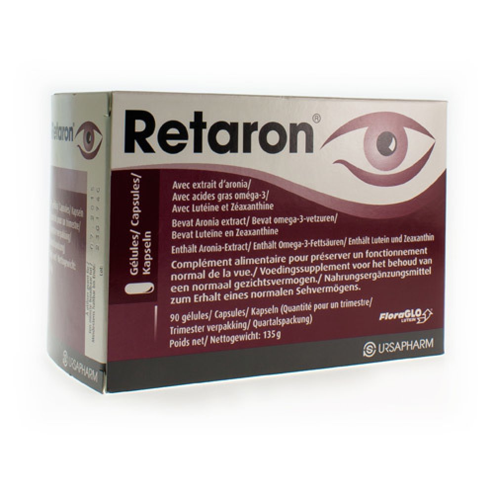 Retaron Caps 90 - Ogen - Voedingstherapie & welzijn - Vitaminen ...