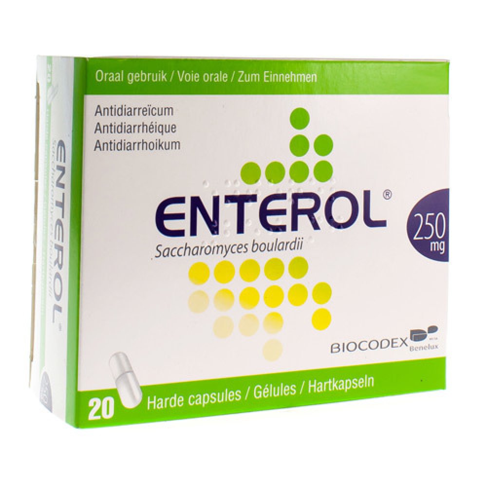 ENTEROL 250 MG CAPS HARDE BLISTER 20X250MG - Apotheek Peeters ...