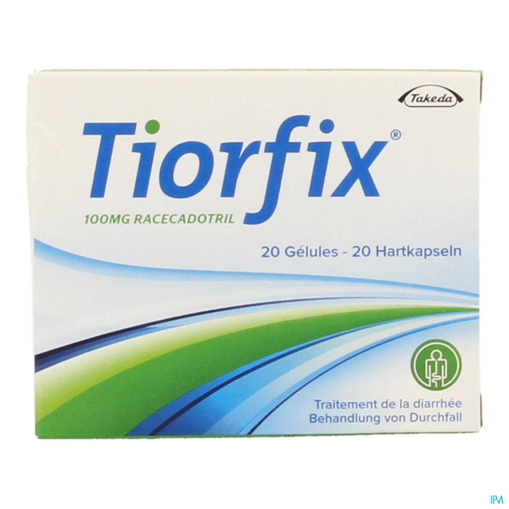 Tiorfix 100 Mg Adultes Caps Dur 20 - Diarrhée - Tractus gastro ...