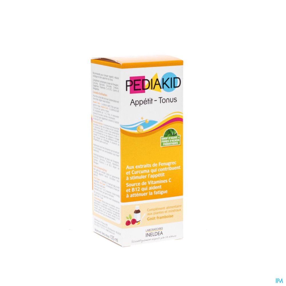 Pediakid Appetit Tonus Sol Buv Fl 125ml - Vitamines, minéraux et ...