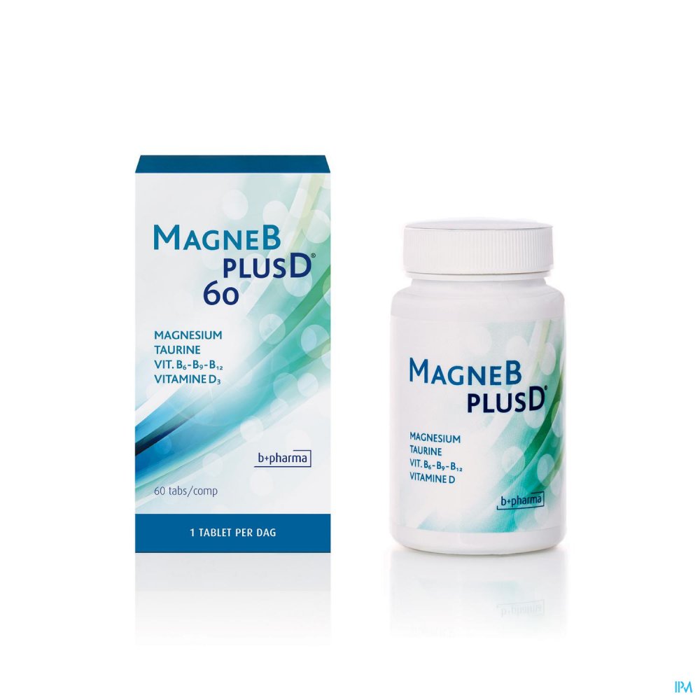 Magne B Plus D Tabl 60 - Magnesium - Mineralen - Vitaminen ...