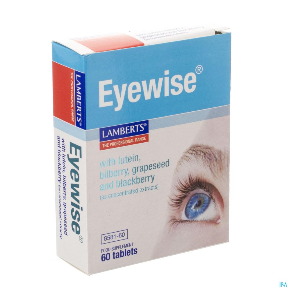 Lamberts Eyewise Tabl 60 - Ogen - Voedingstherapie & welzijn ...