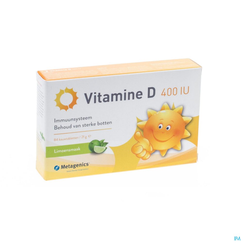 Vitamine D 400iu Tabl 84 Metagenics - Vitamine D - Vitaminen ...