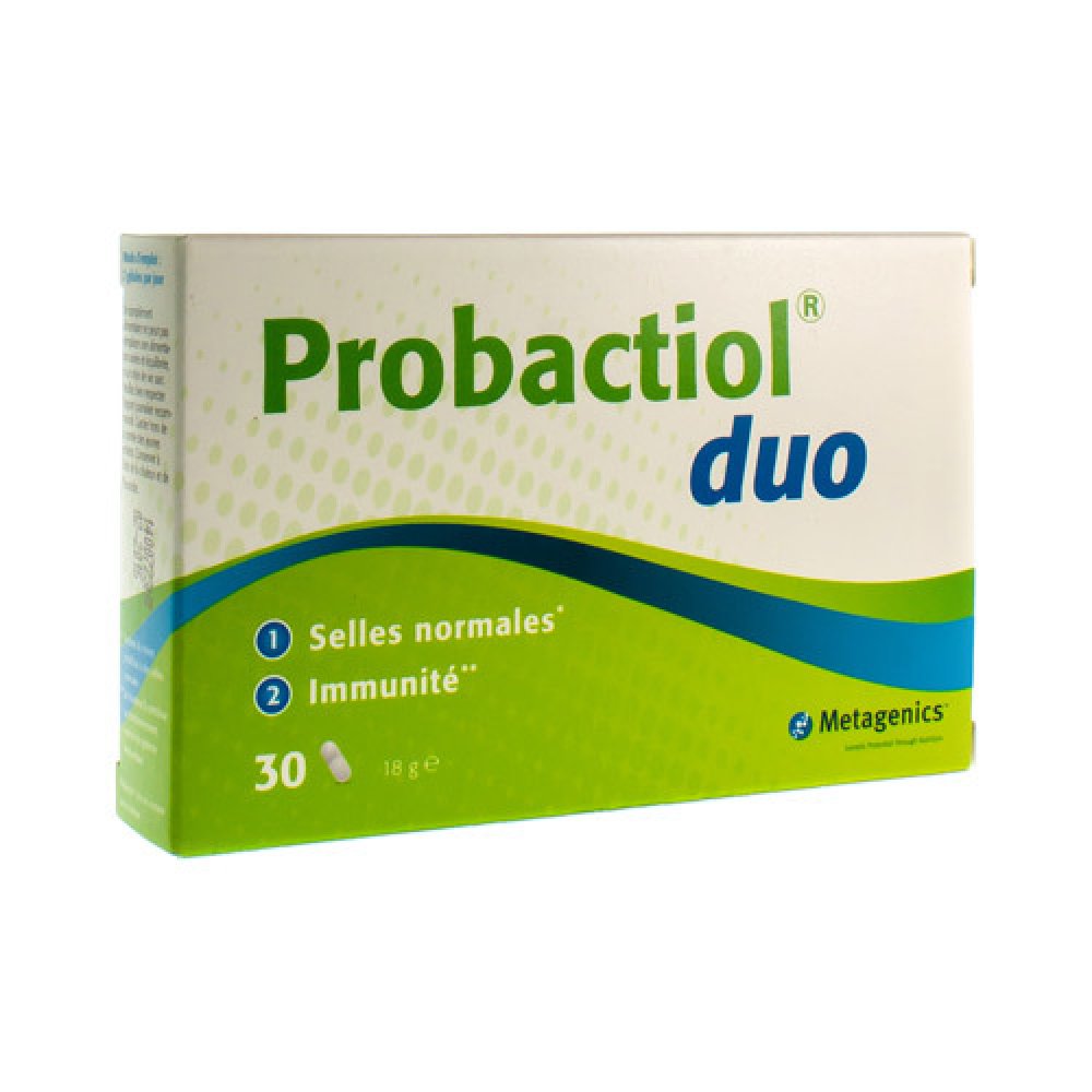PROBACTIOL DUO BLISTER CAPS 30 METAGENICS - Apotheek Peeters Oudsbergen ...