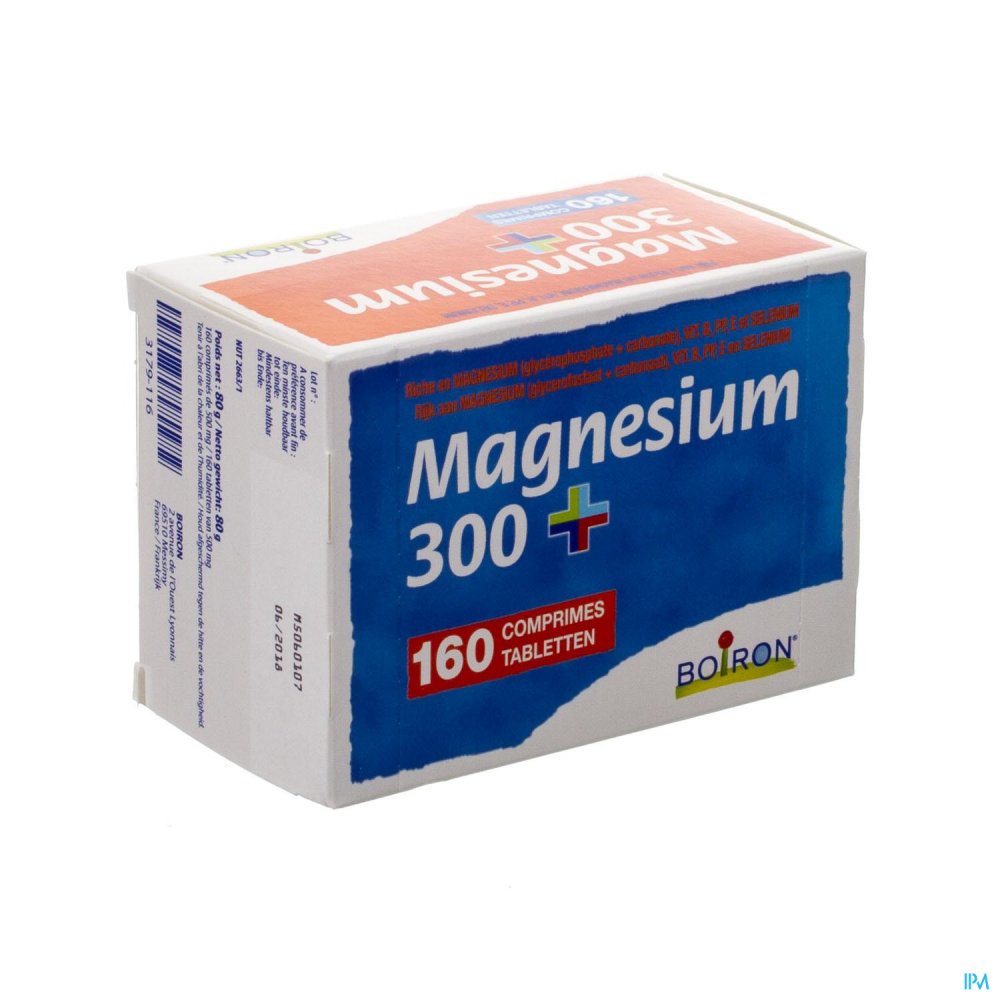 Magnesium 300+ Tabl 160 Boiron - Magnésium - Minéraux - Vitamine et ...