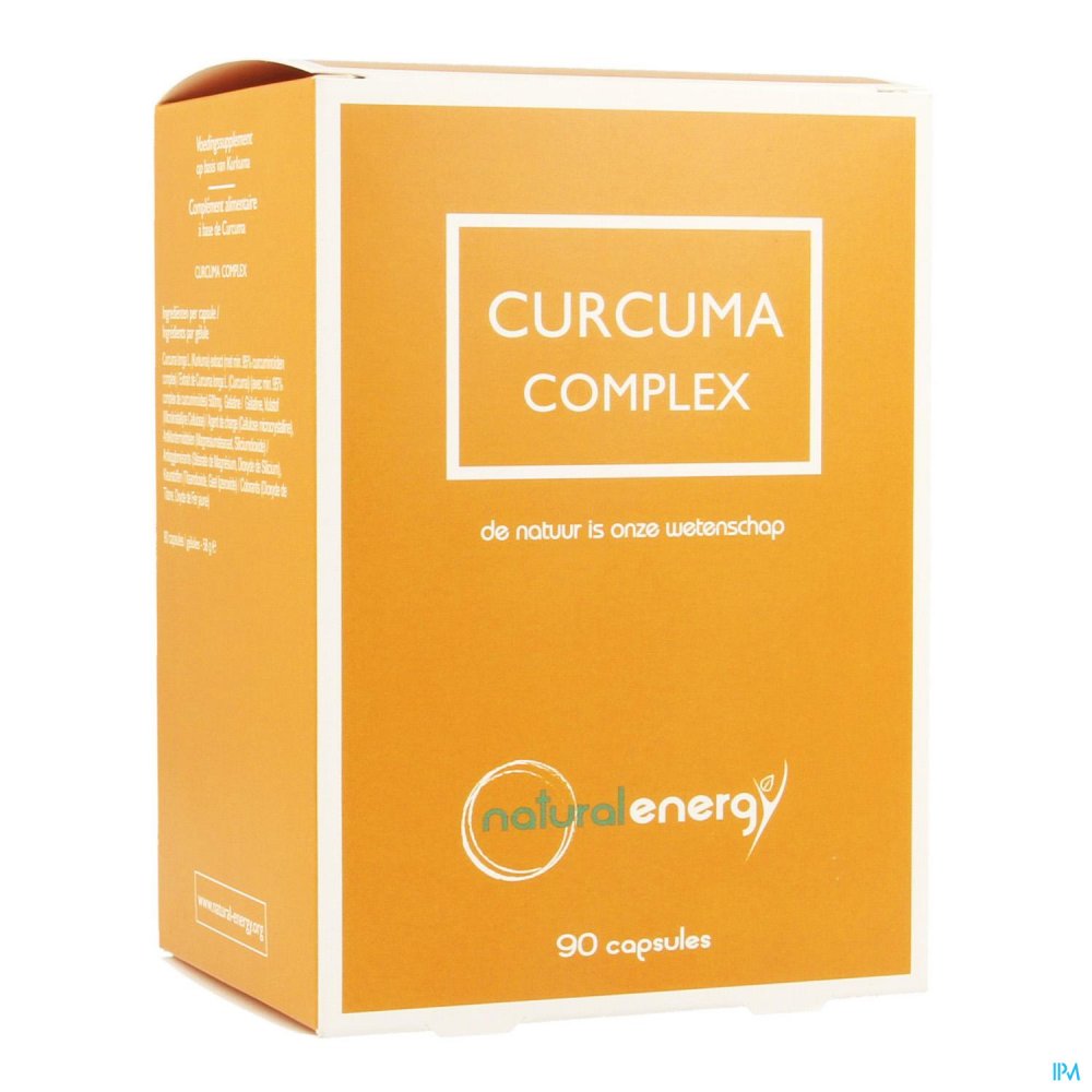Curcuma Complex Natural Energy Caps 90 - Curcuma - Vitaminen ...