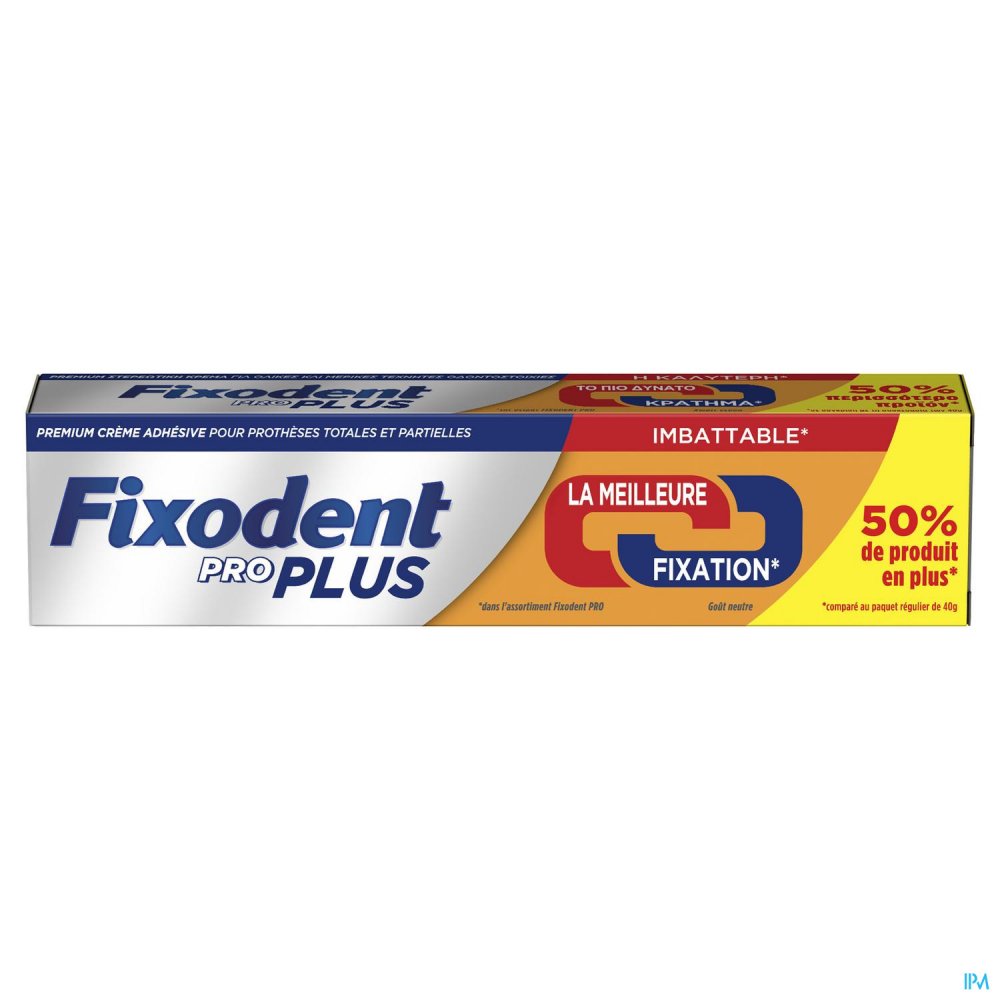 Fixodent Pro Plus Duo Action Kleefpasta 60g - Kunstgebit - Mond, tanden ...