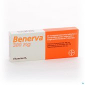 Benerva Tabl 20 X 300 Mg - Vitaminen - Mineralen, vitaminen & tonica ...