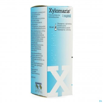 Xylomaris 1mg/ml Neusspray Opl 1 X 10ml - Neusspray en -druppels - Neus ...