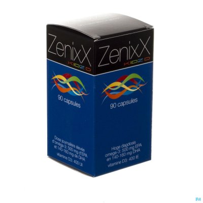 Zenixx 500 Caps 60x 500mg - Geheugen-intellectuele prestatie ...