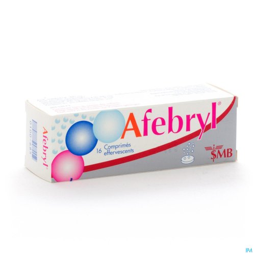 Afebryl Comp Eff 16 - Adultes - Mal et fièvre - Médicaments - Apotheek ...