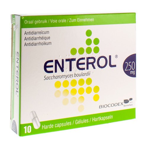 ENTEROL 250 MG CAPS 10X250MG - PixelPharma