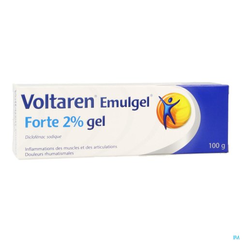 Voltaren Emulgel Forte 2 % Gel 100 G - Musculature et jointure - Médicaments - Apotheek Peeters ...