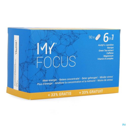 My Focus Tabl 90 - Geheugen-intellectuele prestatie - Voedingstherapie ...